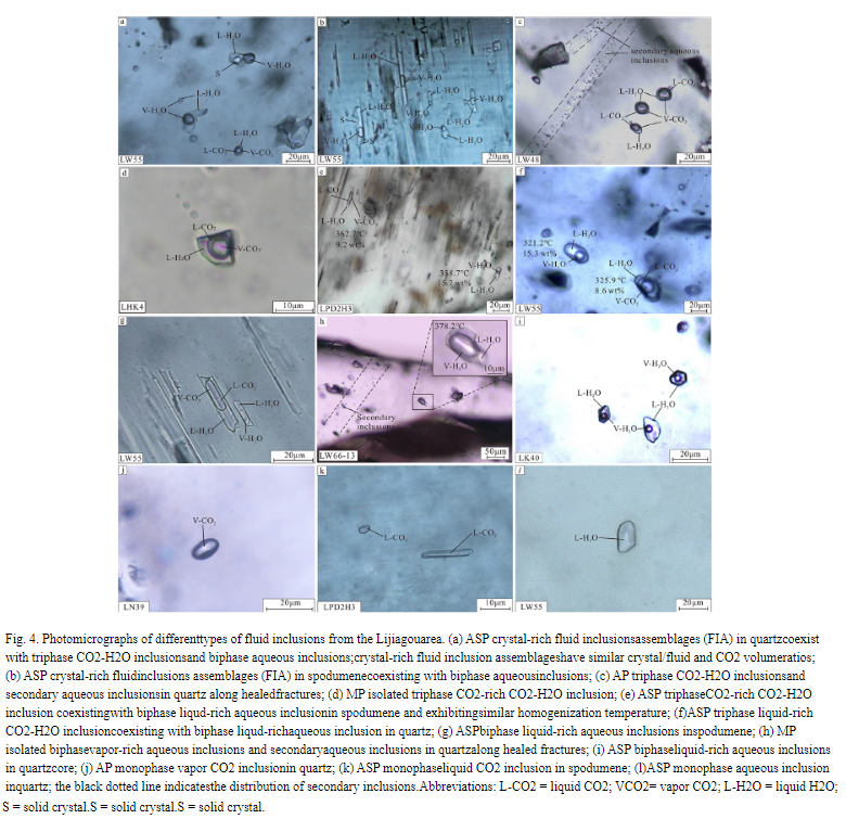 费光春：Evolution of pegmatite ore-forming fluid: The Lijiagou spodumene ...